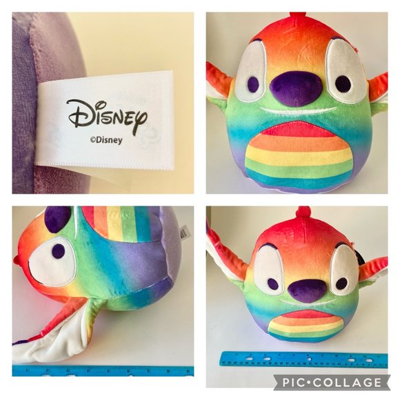 Kellytoy | Toys | Disney Pride Collection Lgbt Stitch Squishmallow ...